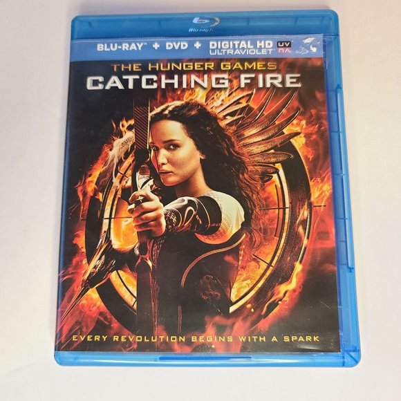 Media | The Hunger Games Catching Fire Bluray Dvd Ultra Hd | Poshmark